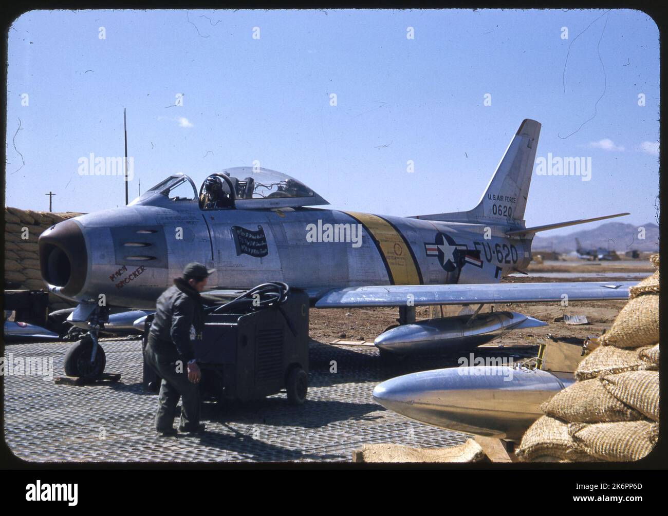 F 86e sabre hi-res stock photography and images - Alamy