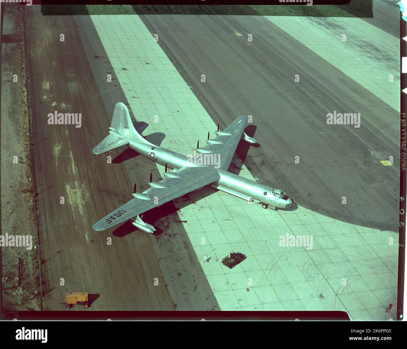 Consolidated B-36 on Ground. Consolidated B-36 on Ground Stock Photo ...