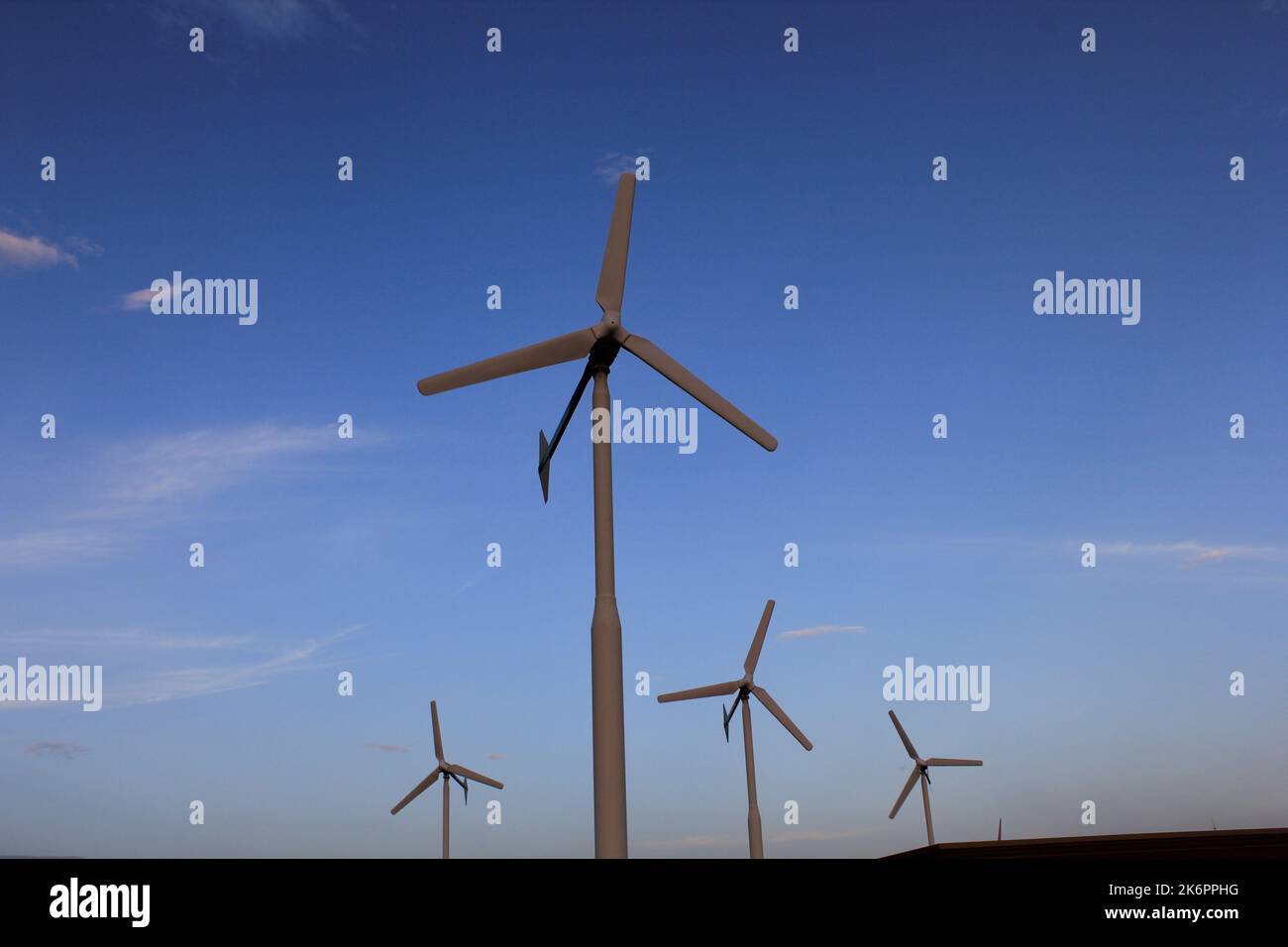 WINDMILLS AT MUPPANDAL Stock Photo - Alamy