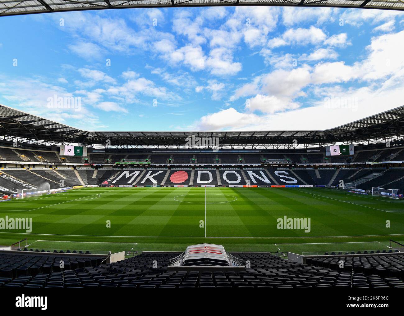 General view of Stadium MK during the Sky Bet League 1 match MK Dons vs ...