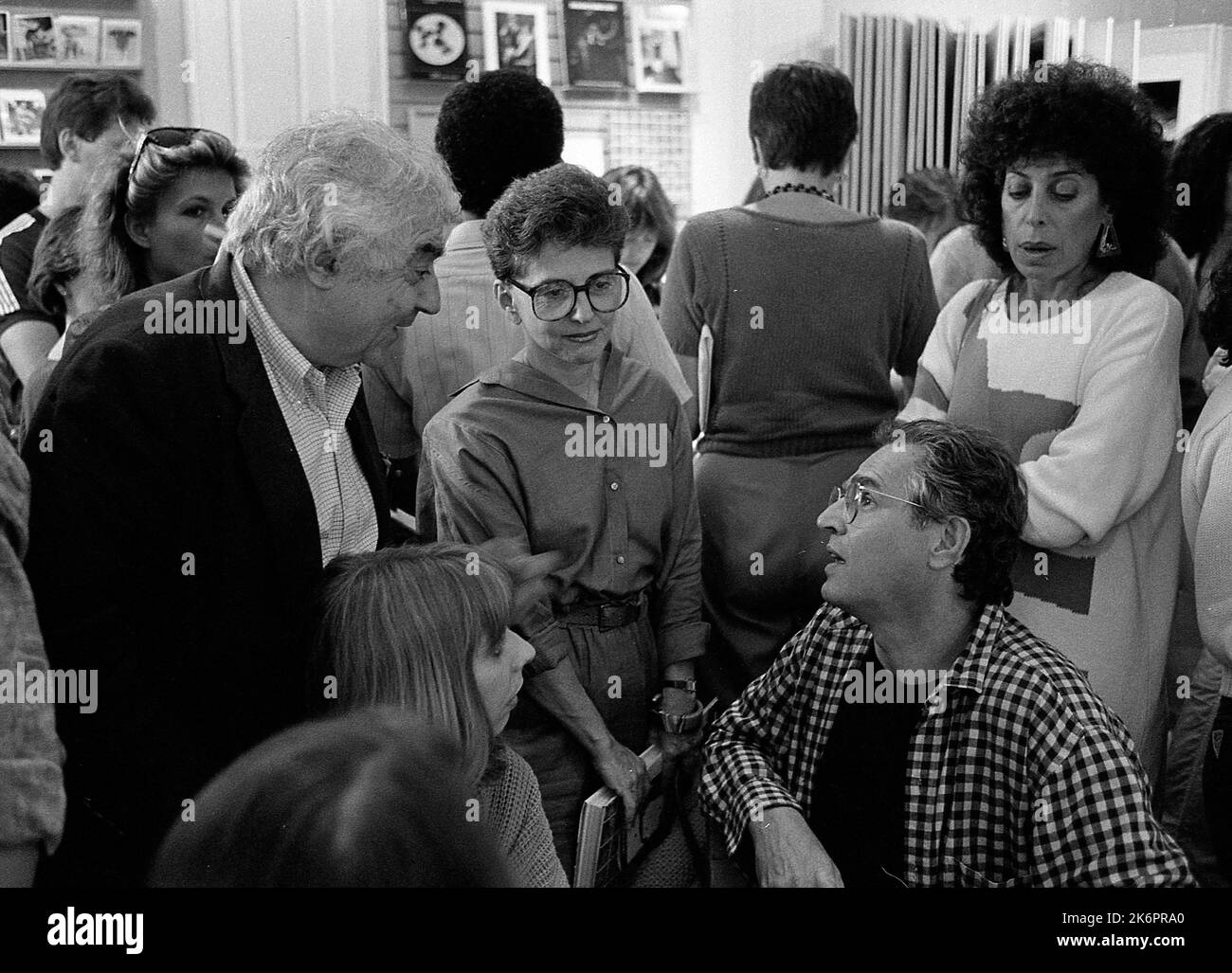 Cornell Capa, Hungarian photographer and Jay Maisel, American ...