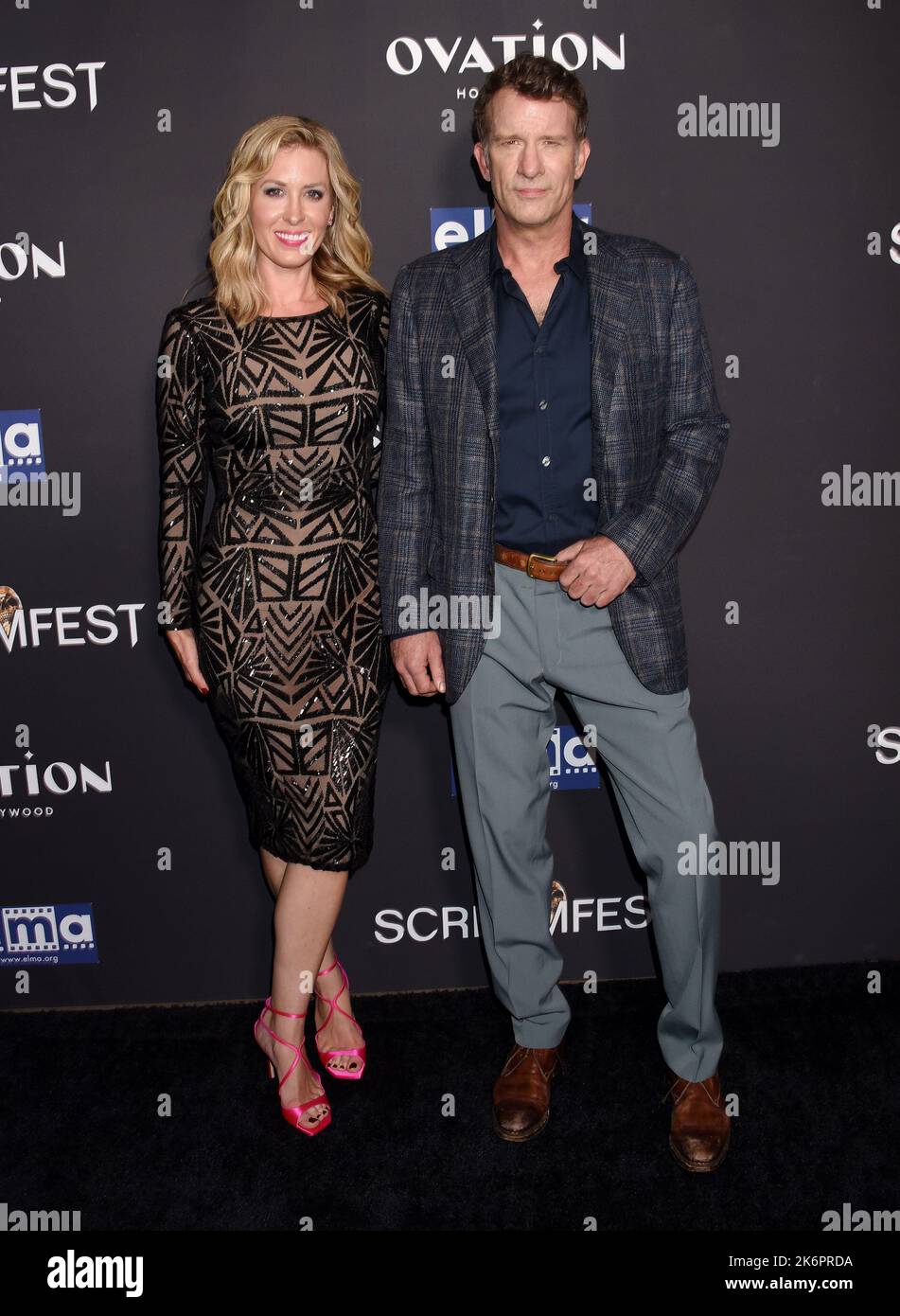 Hollywood, USA. 14th Oct, 2022. Courtney Lauren Penn and Thomas Jane ...