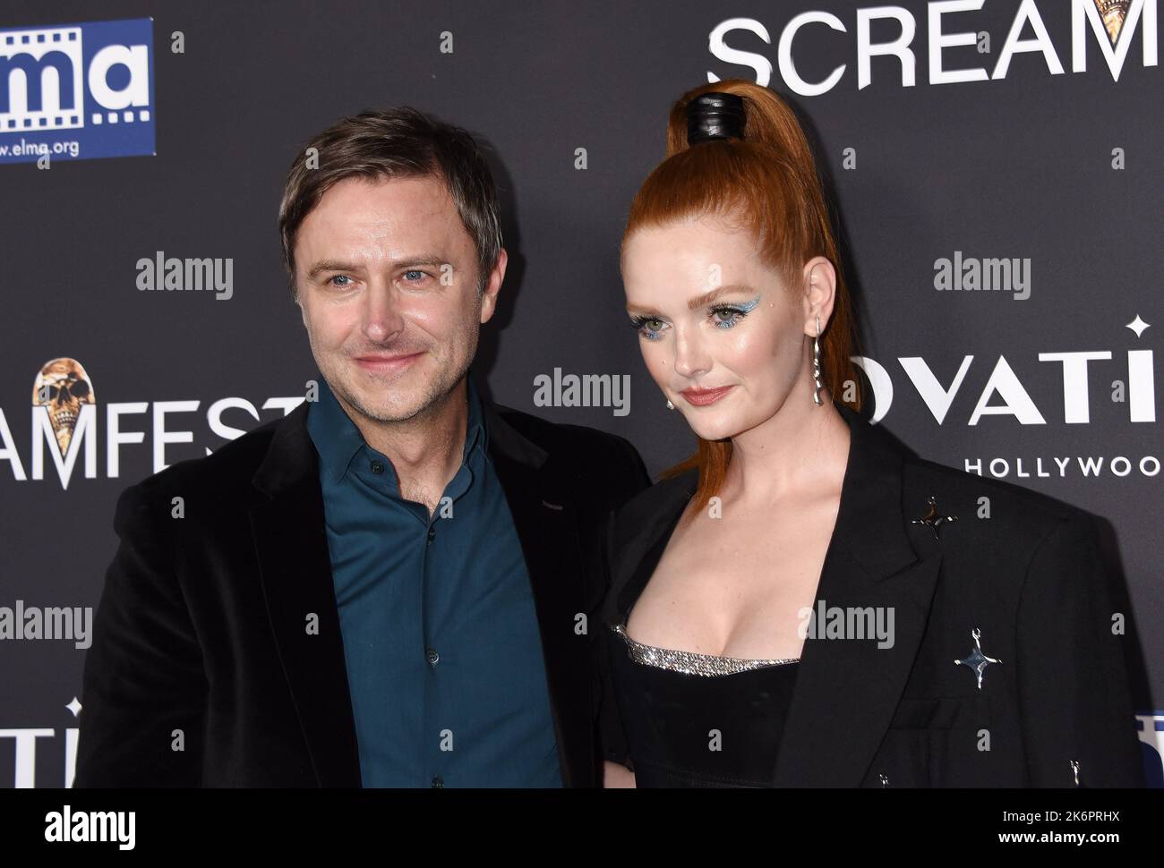 Hollywood, USA. 14th Oct, 2022. Chris Hardwick and Lydia Hearst ...