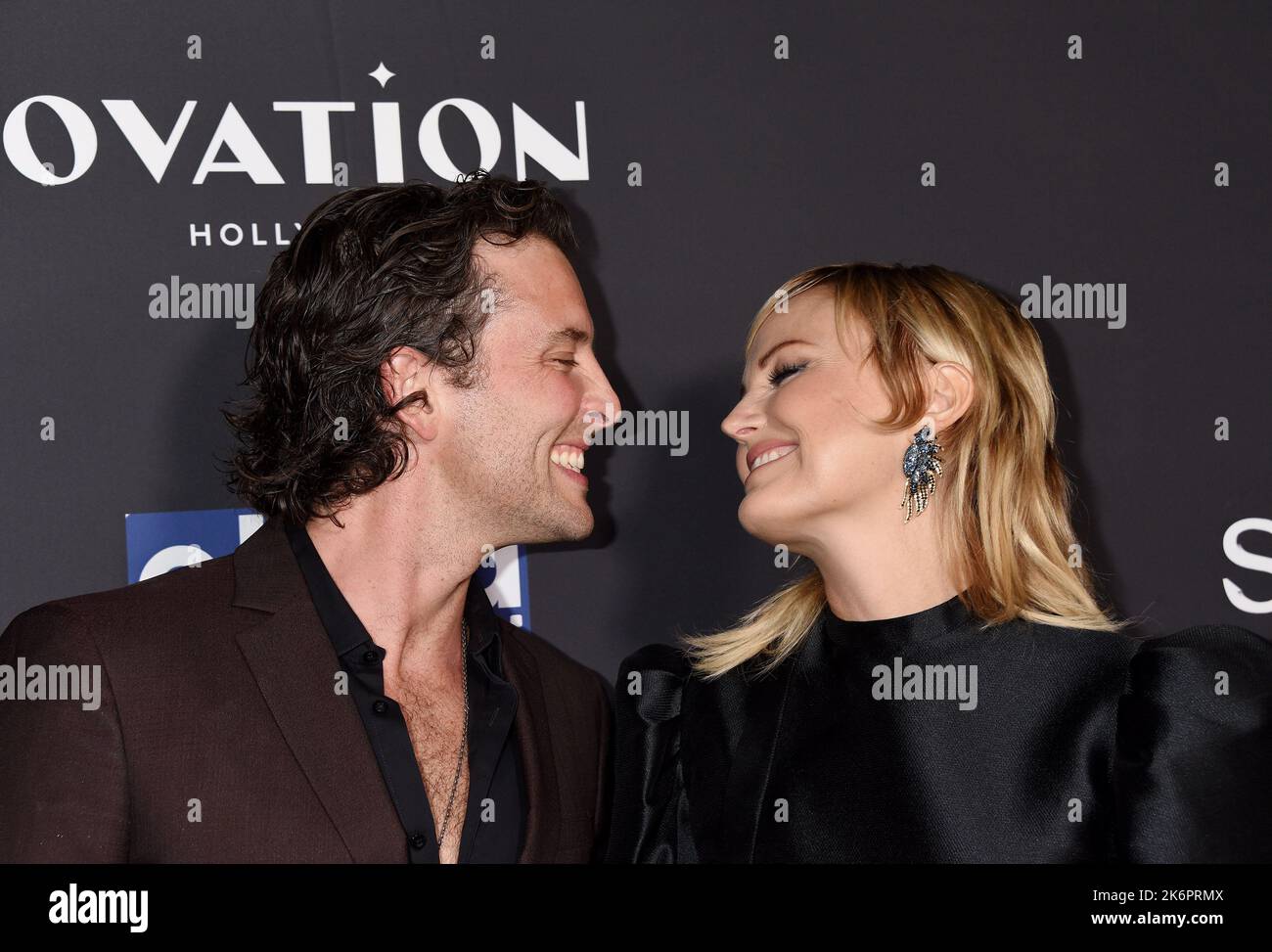 Hollywood, USA. 14th Oct, 2022. Jack Donnelly and Malin Akerman ...