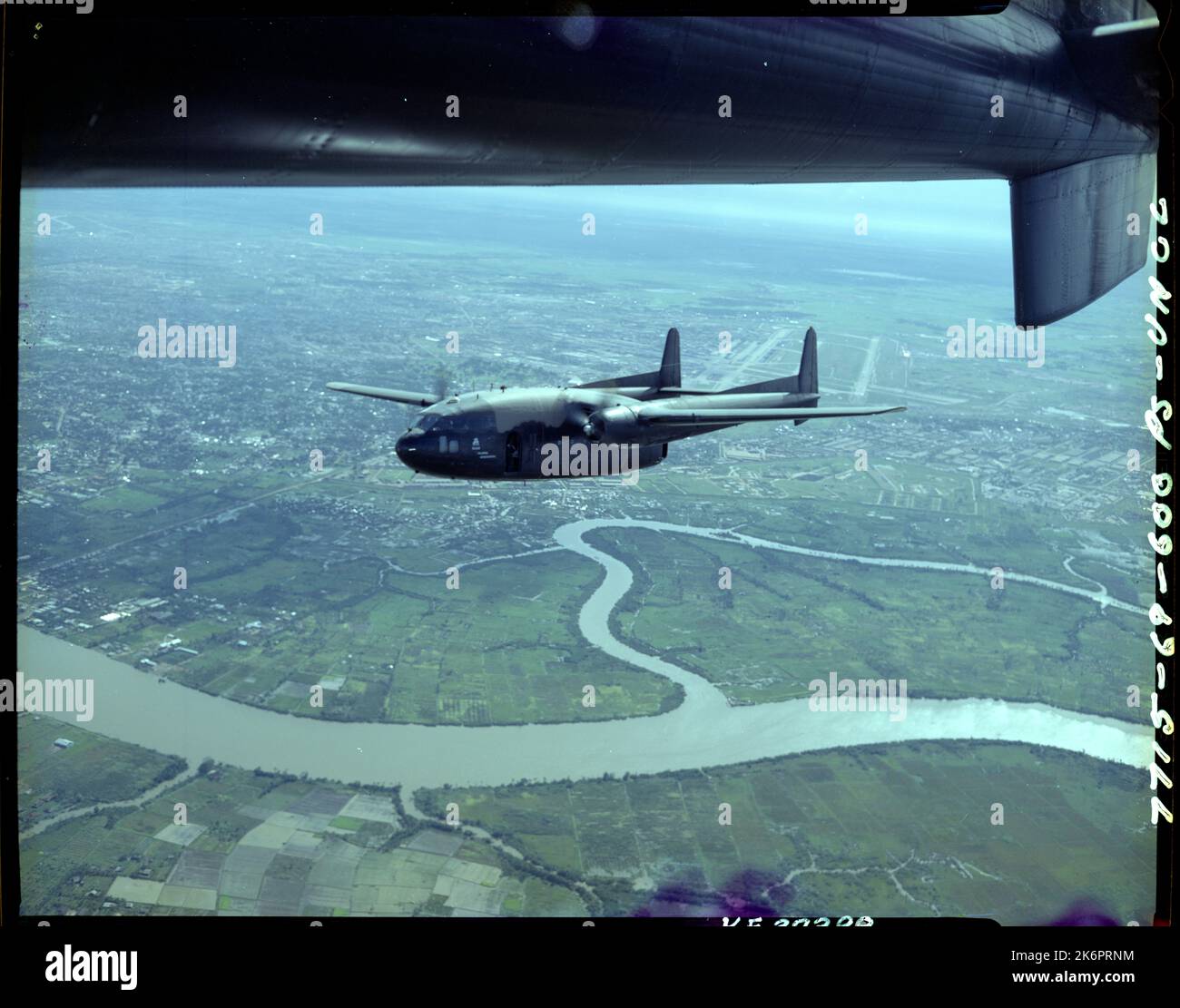 Left Front View of AC-119G. Left Front View of AC-119G. "South Vietnam ...