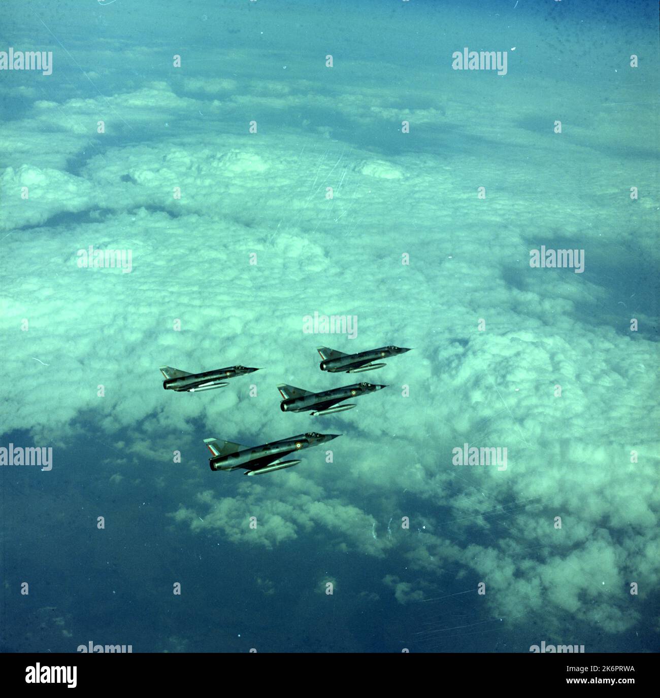 French Air Force Dassault Mirage Aircraft in Formation. French Air ...