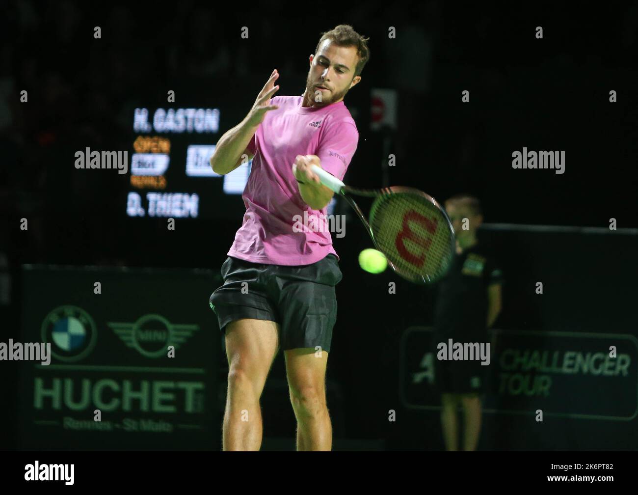Hugo Gaston of France during the Open de Rennes 2022, ATP Challenger ...