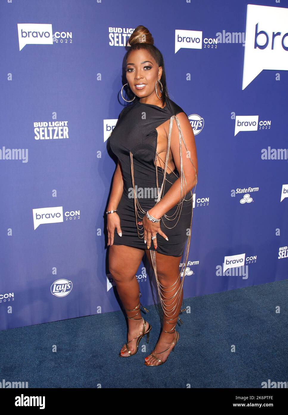 New York, USA. 14th Oct, 2022. Toya Bush-Harris attending Andy's ...