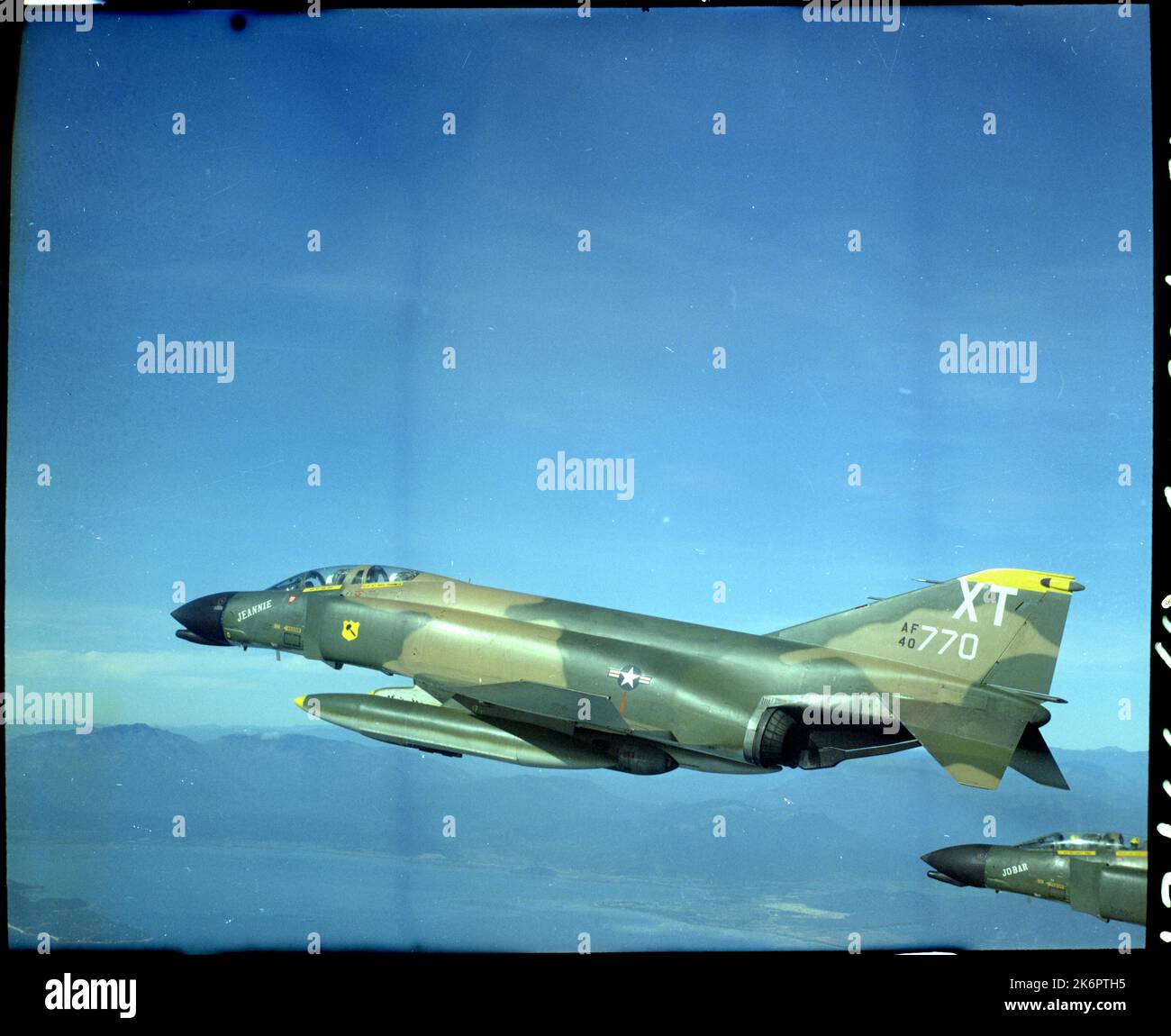 USAF F-4Cs in Flight in South Vietnam. USAF F-4Cs in Flight in South ...