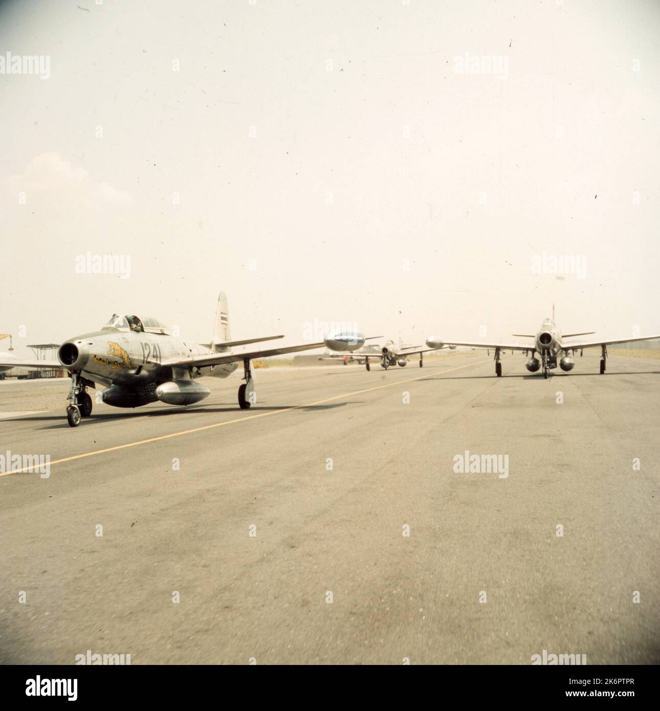 Arrival of Royal Thailand Air Force at Clark Air Base. Arrival of Royal ...