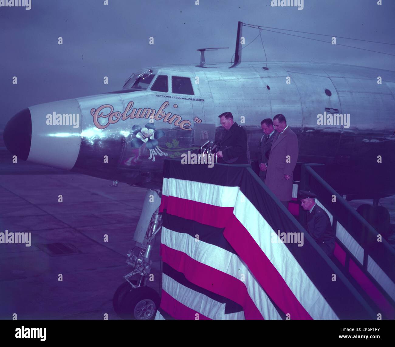 Christening of the "Columbine III". Christening of the "Columbine III ...