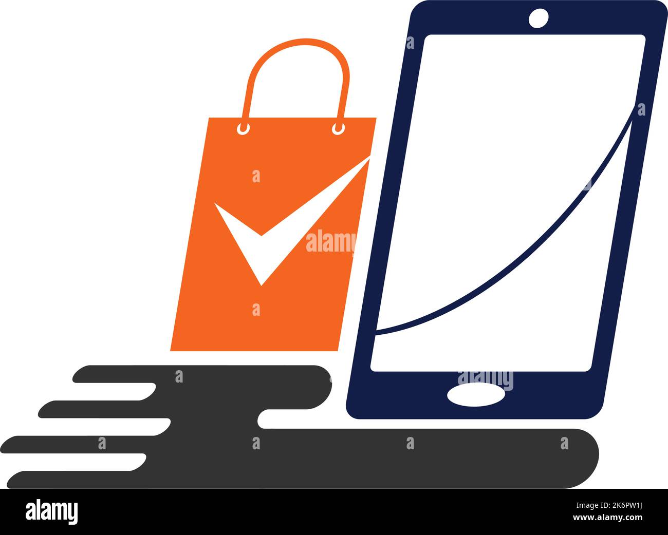 phone shop online logo Icon Illustration Brand Identity Stock Vector ...