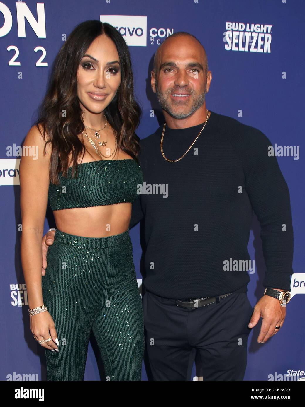 New York, USA. 14th Oct, 2022. Melissa Gorga and Joe Gorga attending ...