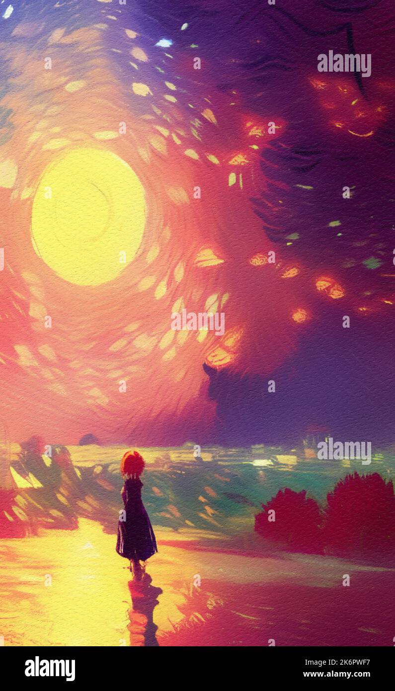 Impressionism cartoon hi-res stock photography and images - Alamy
