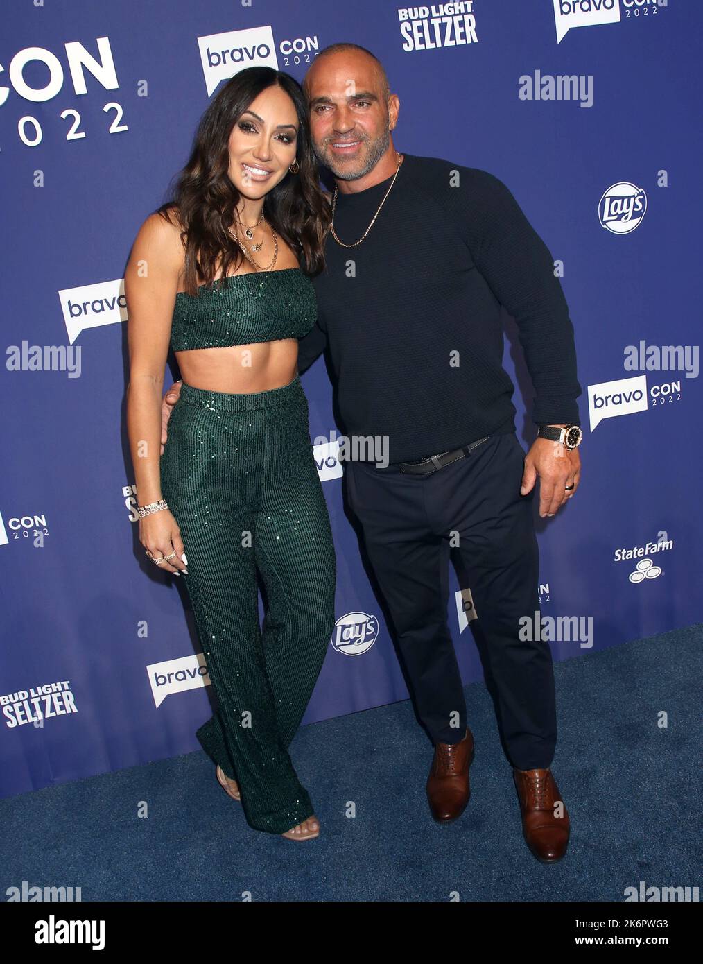 New York, USA. 14th Oct, 2022. Melissa Gorga and Joe Gorga attending ...