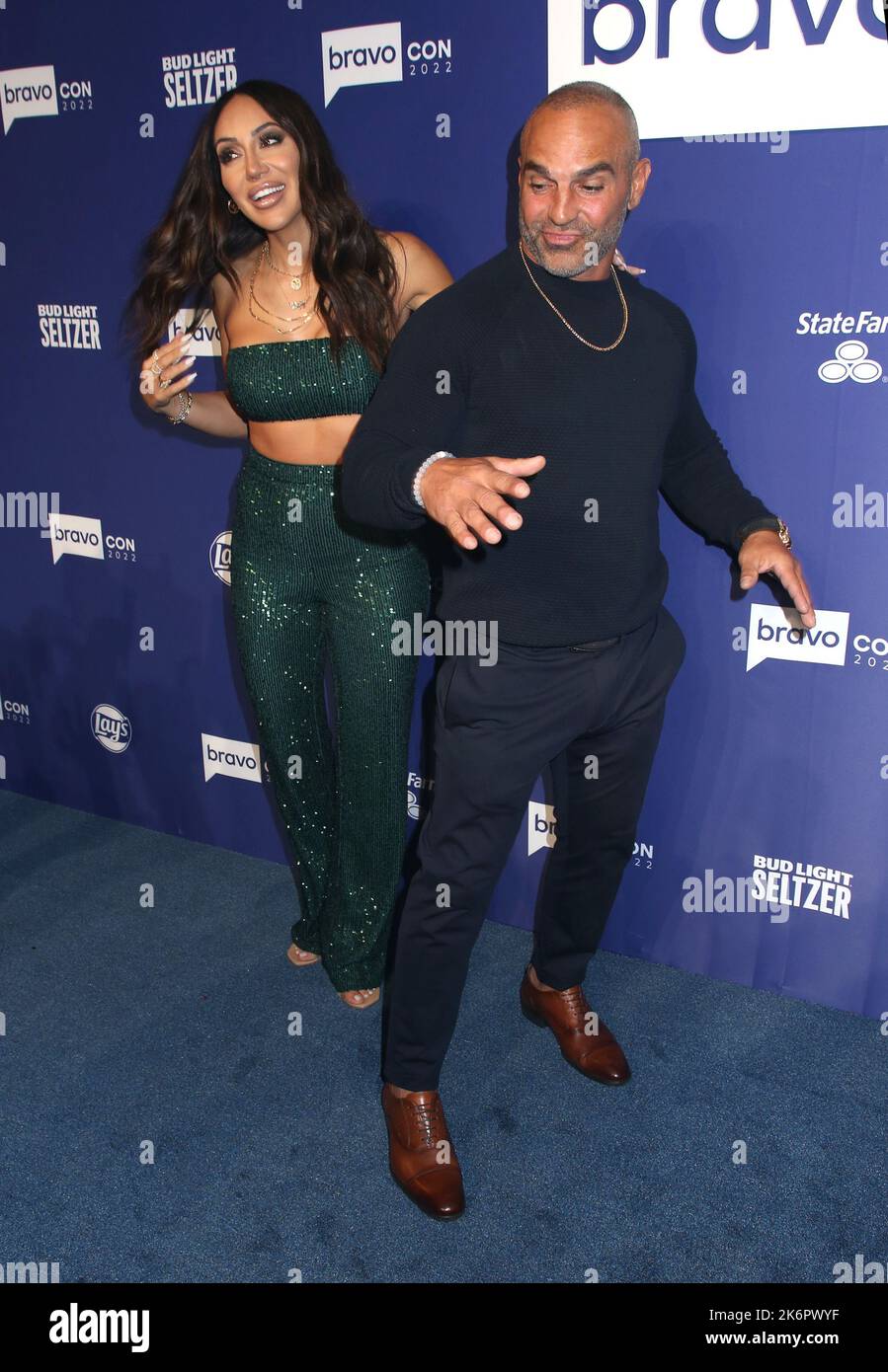 New York, USA. 14th Oct, 2022. Melissa Gorga and Joe Gorga attending ...