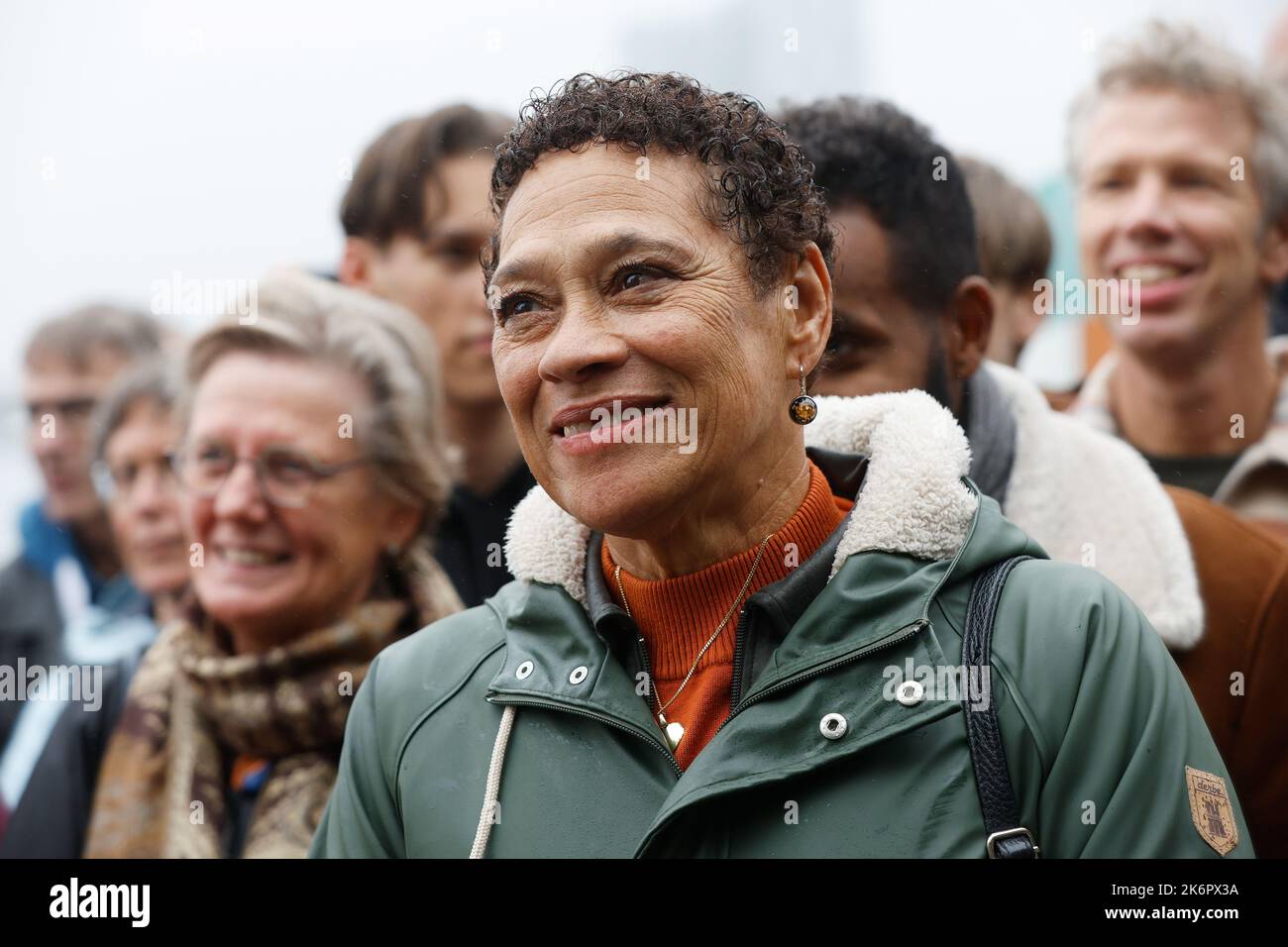 Almere, Netherlands. 15th Oct, 2022. 2022-10-15 13:46:17 ALMERE - Enith ...
