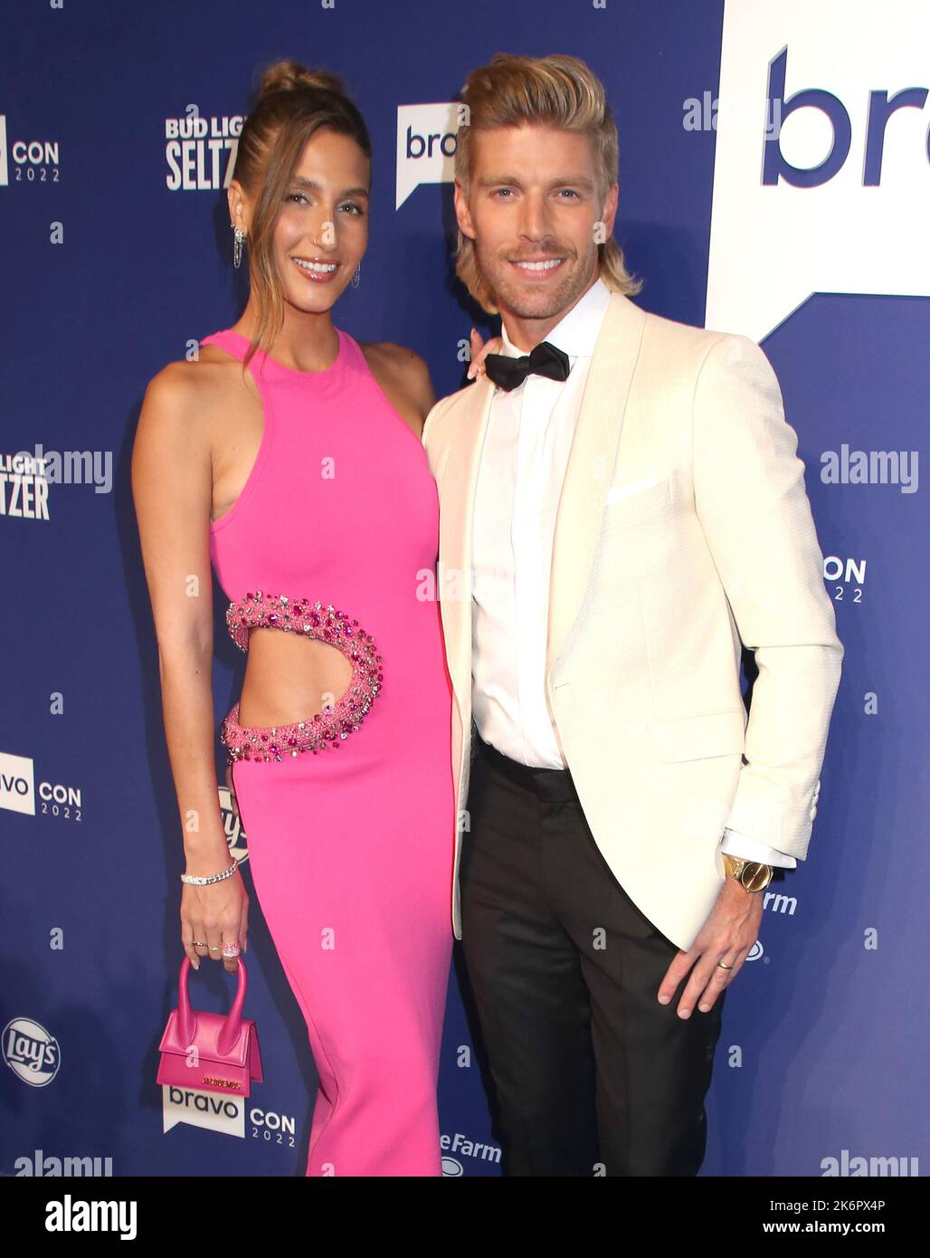 New York, USA. 14th Oct, 2022. Amanda Batula and Kyle Cooke attending ...