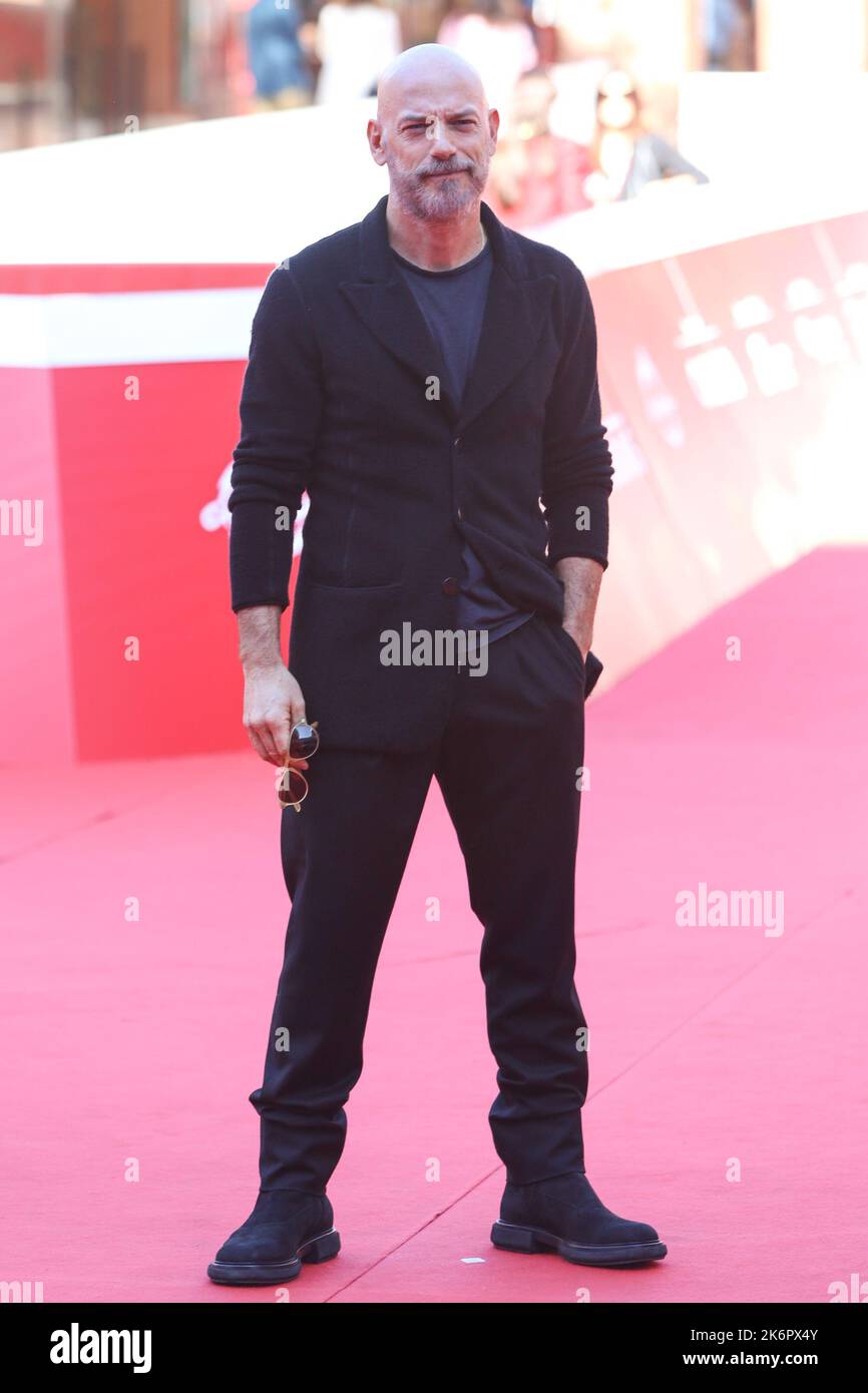 Rome, Italy. 15th Oct, 2022. Filippo Nigro attends the red carpet of ...