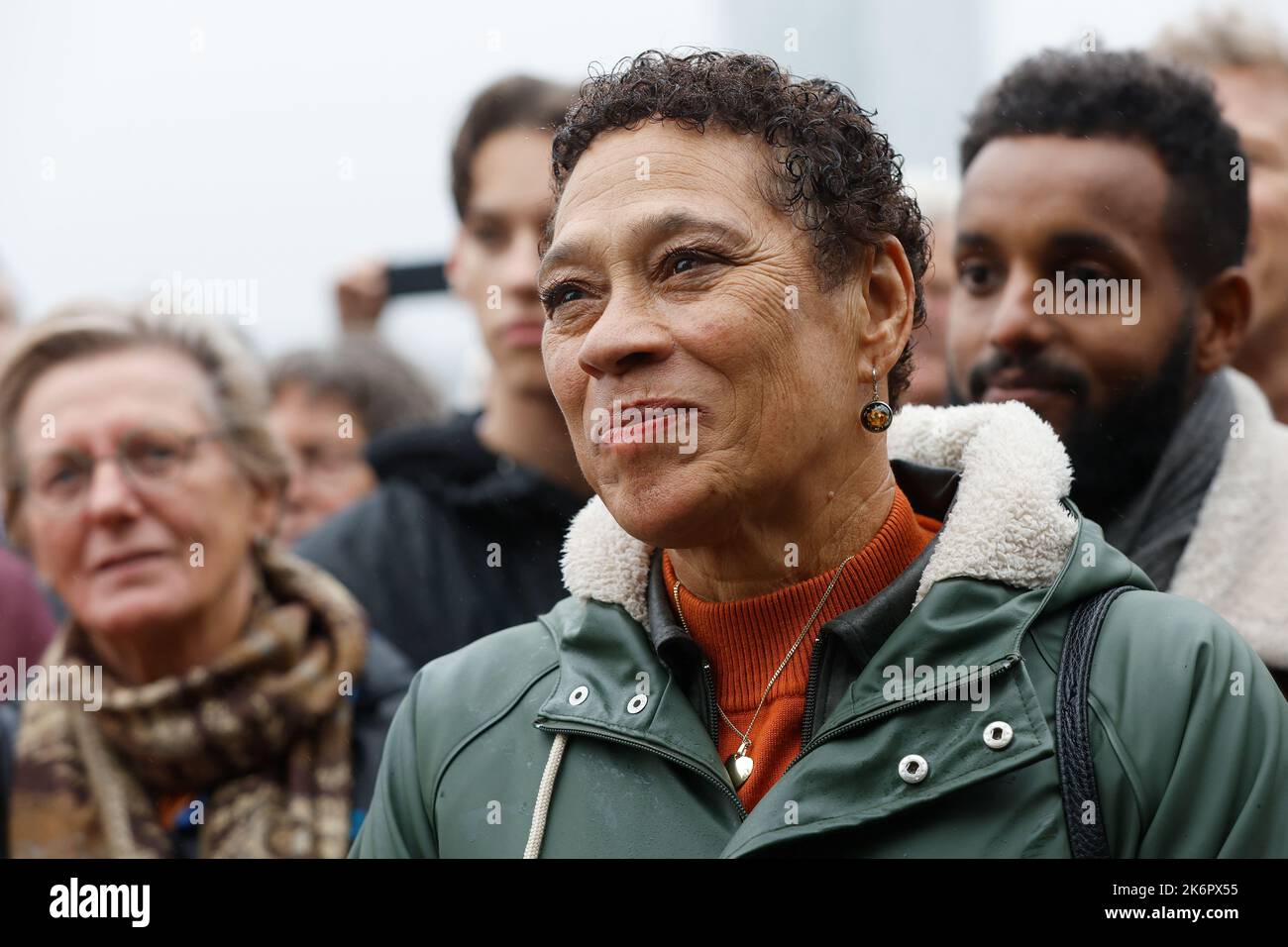 Almere, Netherlands. 15th Oct, 2022. 2022-10-15 13:46:06 ALMERE - Enith ...