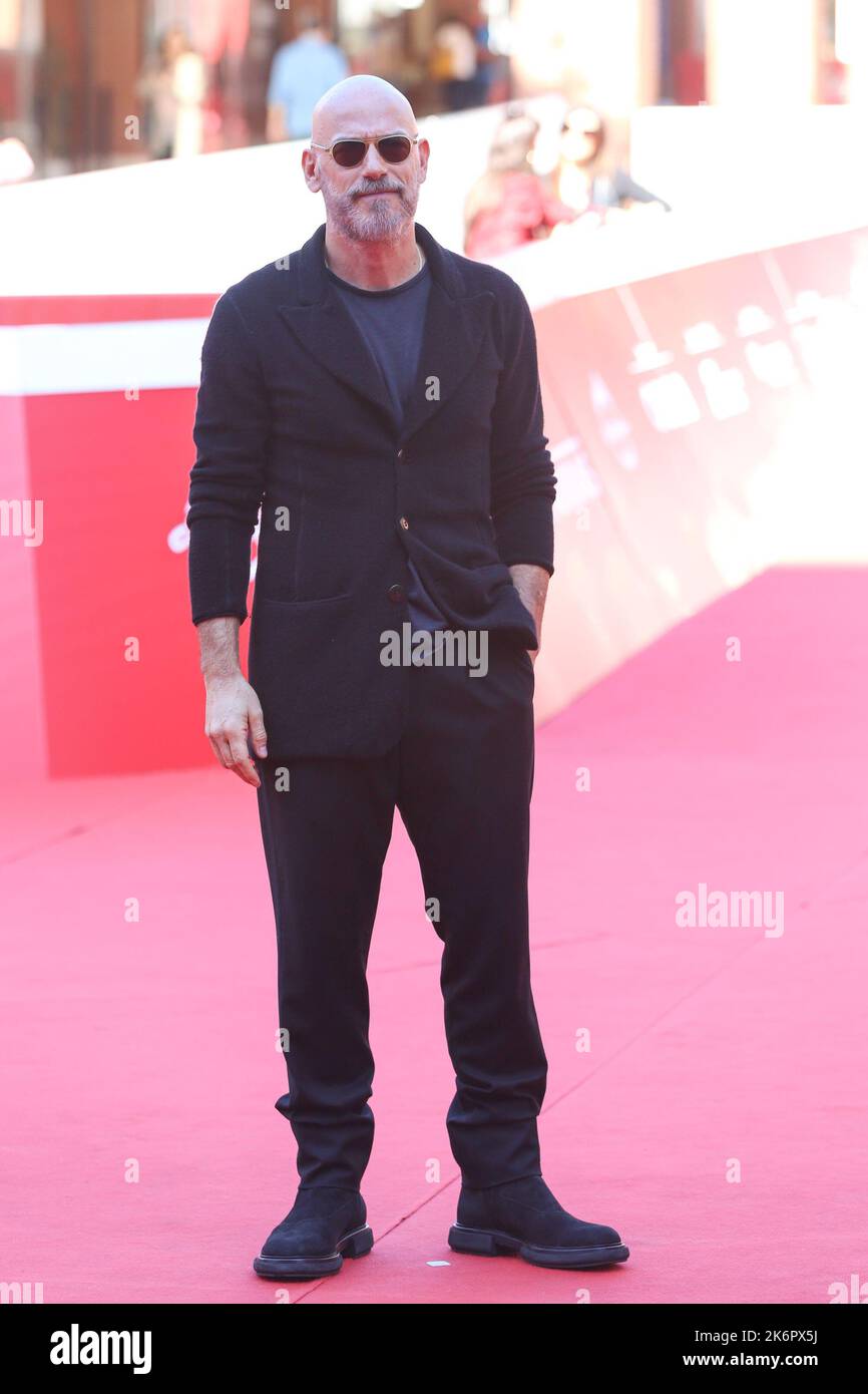 Rome, Italy. 15th Oct, 2022. Filippo Nigro attends the red carpet of ...
