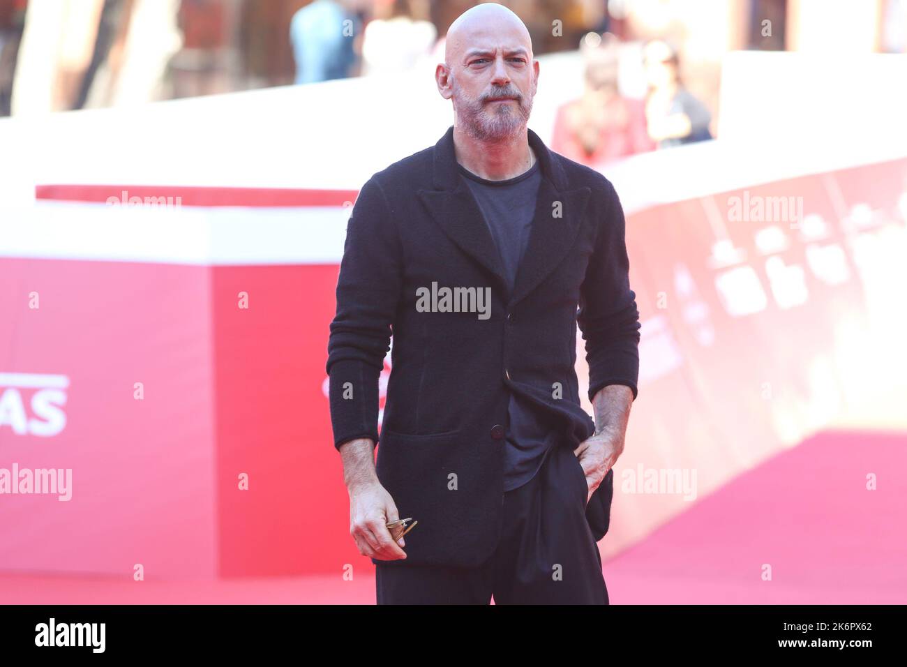 Rome, Italy. 15th Oct, 2022. Filippo Nigro attends the red carpet of ...