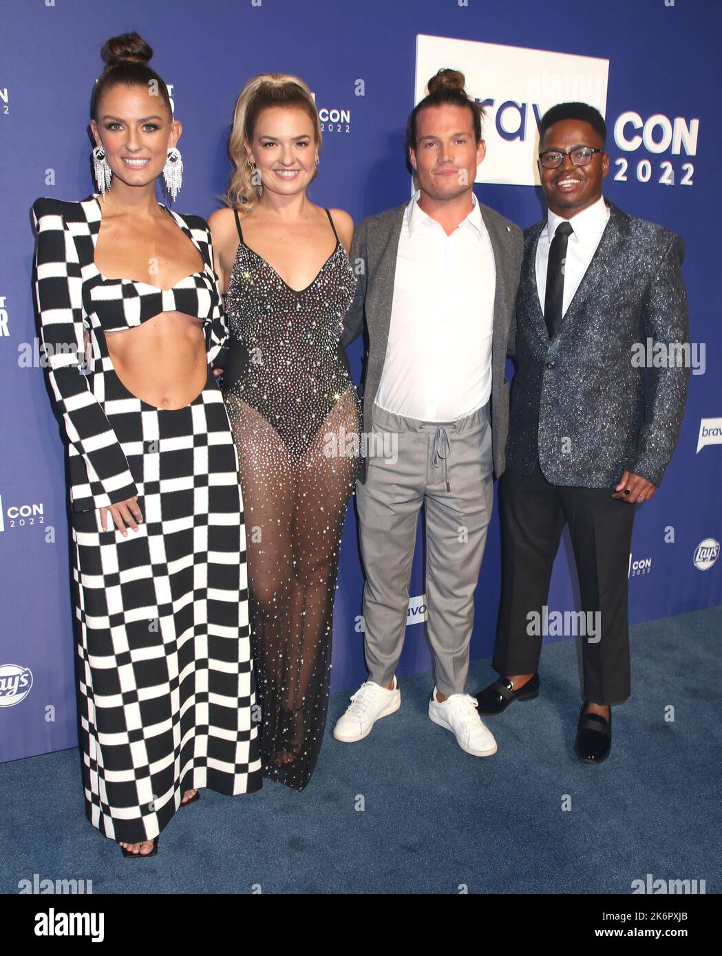 New York, USA. 14th Oct, 2022. Aesha Scott, Kate Chastain, Gary King ...