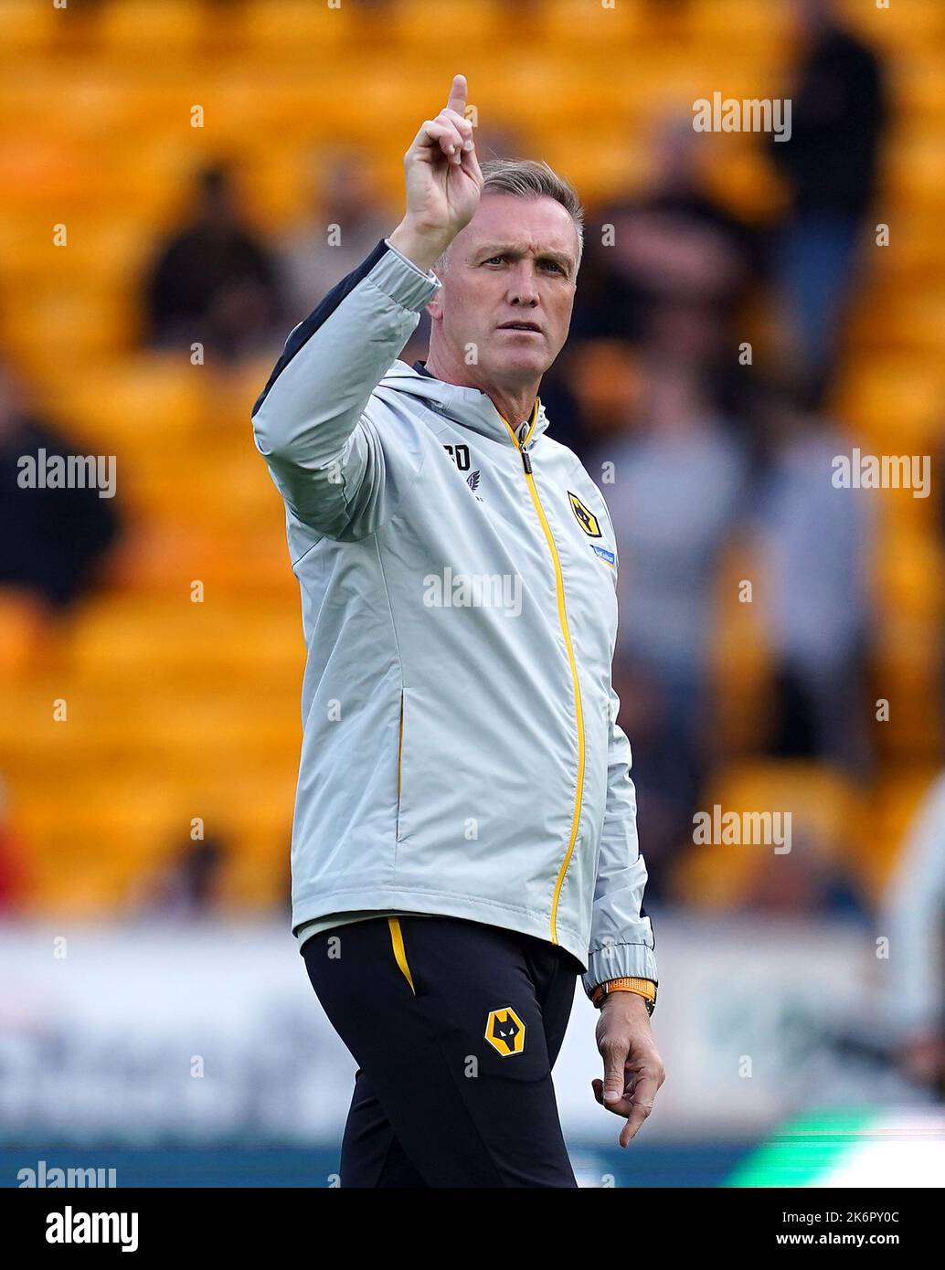 Wolverhampton Wanderers caretaker manager Steve Davis during the ...