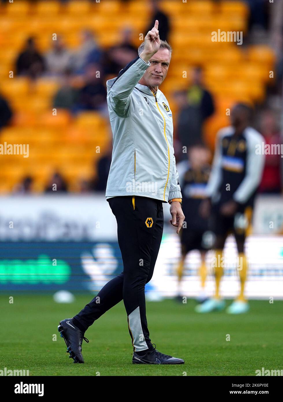 Wolverhampton Wanderers caretaker manager Steve Davis during the ...
