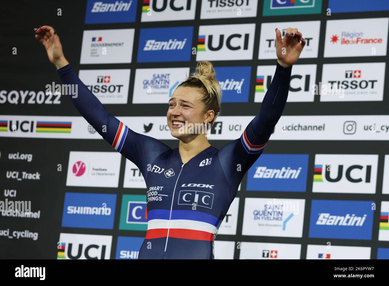 Victory for mathilde gros of france hi-res stock photography and images ...