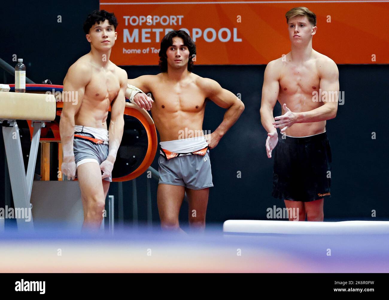 ROTTERDAM - From left to right Jermain Grünberg, Rick Jacobs and ...