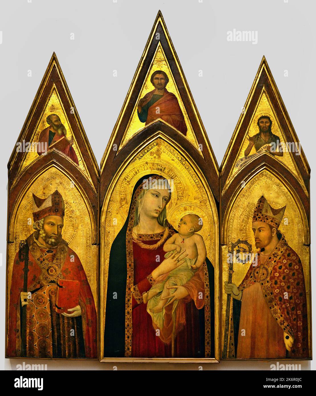 Madonna and Child by Ambrogio Lorenzetti 1290 9 June 1348, Altarpiece ...