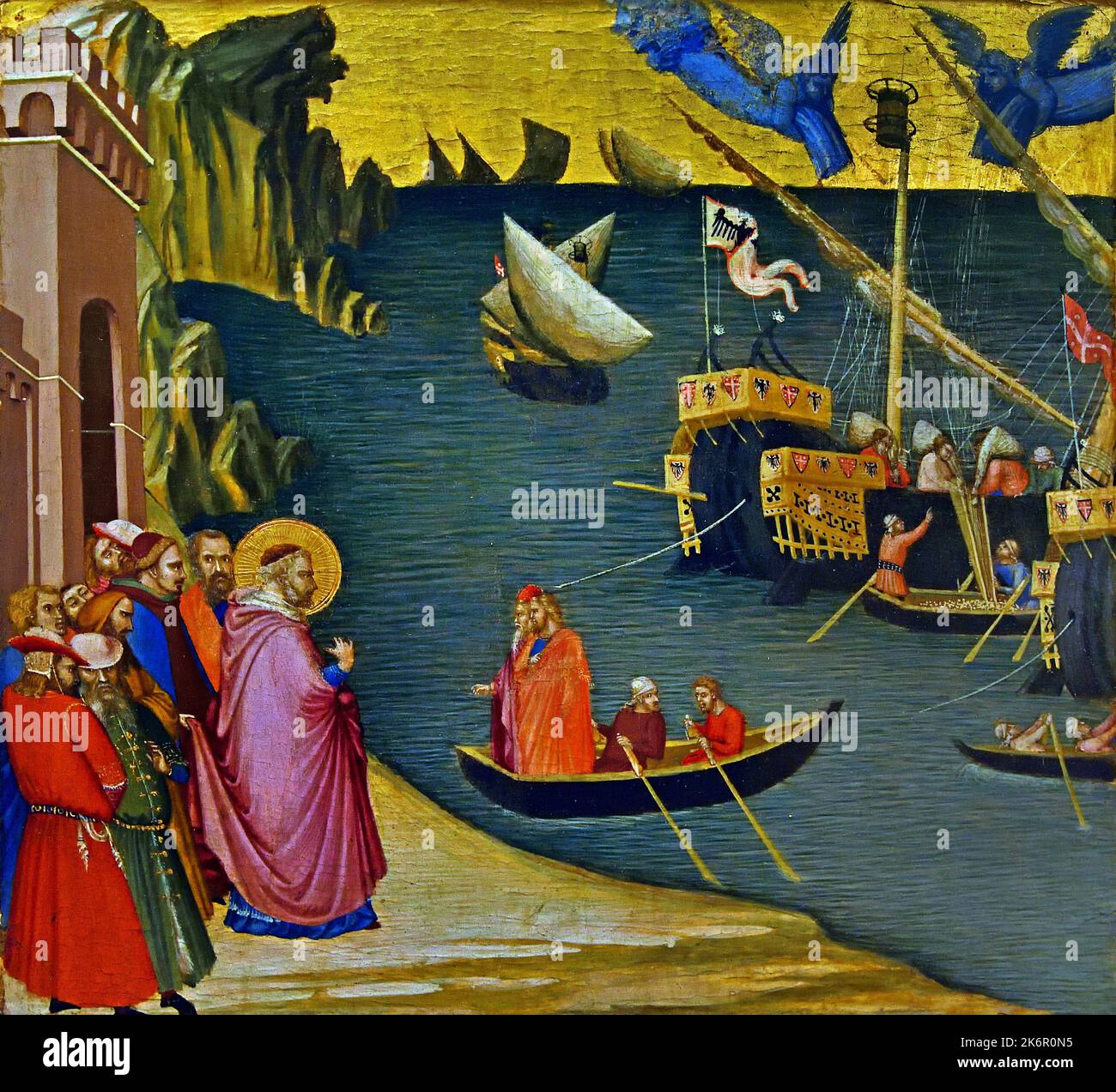 The miracle of the grain ships: St Nicholas resuscitates a young boy ...