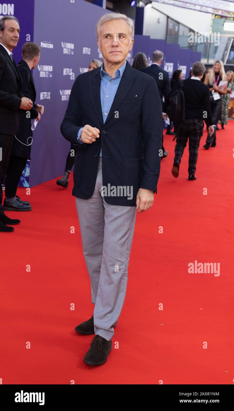 Christopher Waltz attending the world premiere of Guillermo del Toro's ...