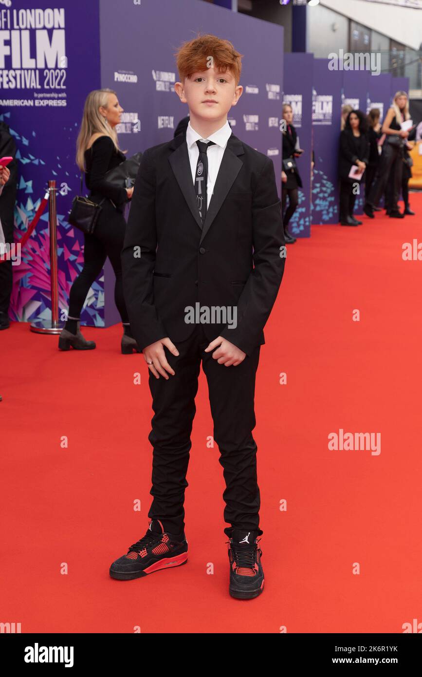 Gregory Mann attending the world premiere of Guillermo del Toro's ...