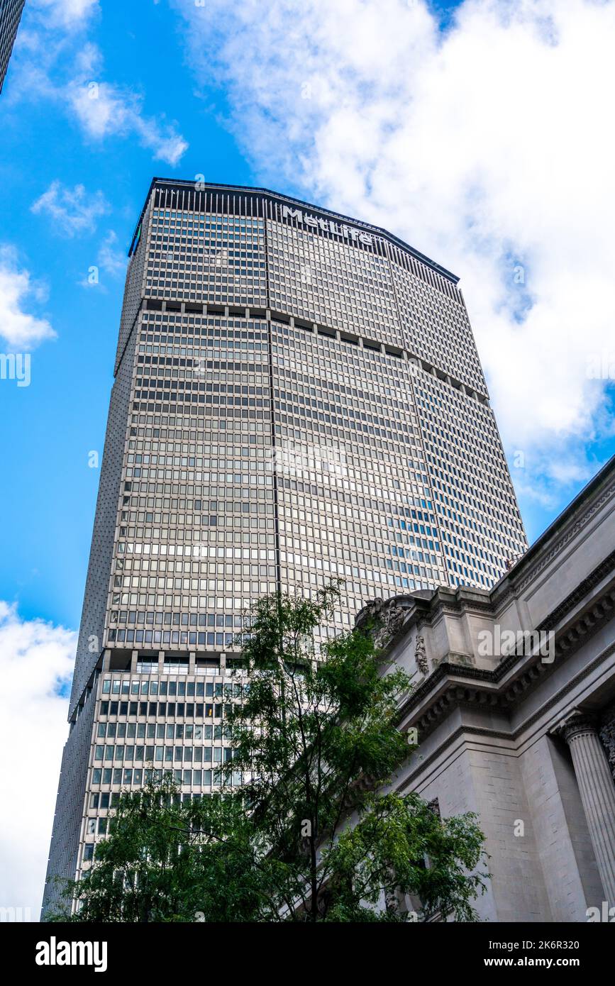 New York City, United States - September 19, 2022. MetLife Insurance ...