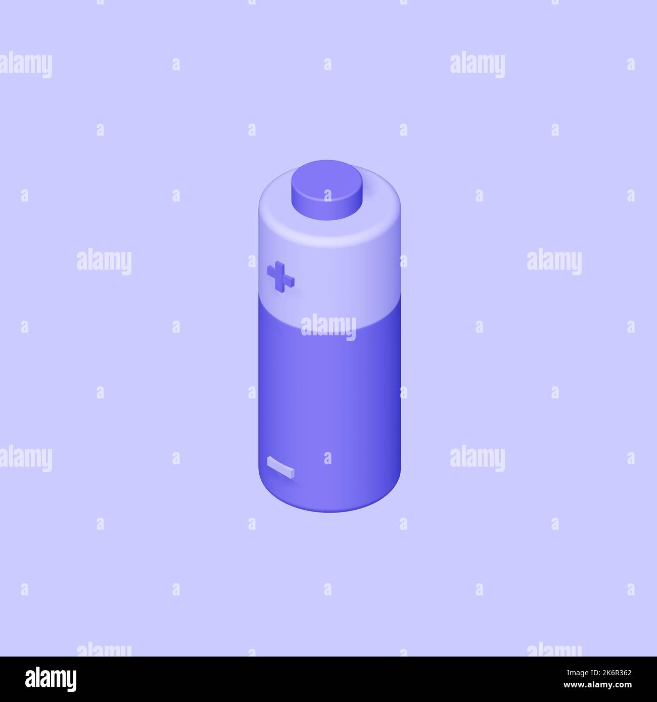 Full battery 3d icon hi-res stock photography and images - Alamy