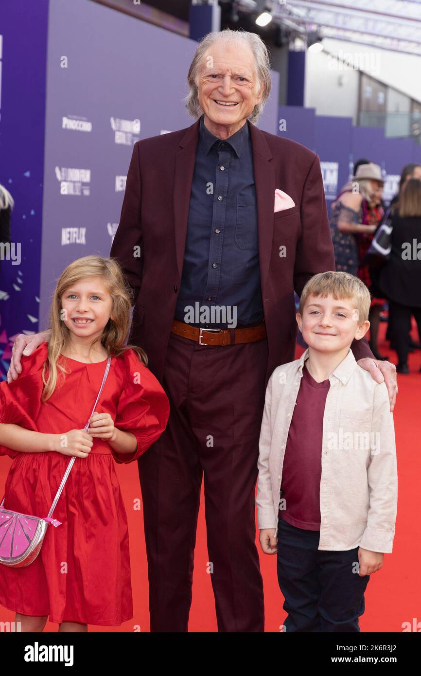 David Bradley attending the world premiere of Guillermo del Toro's ...