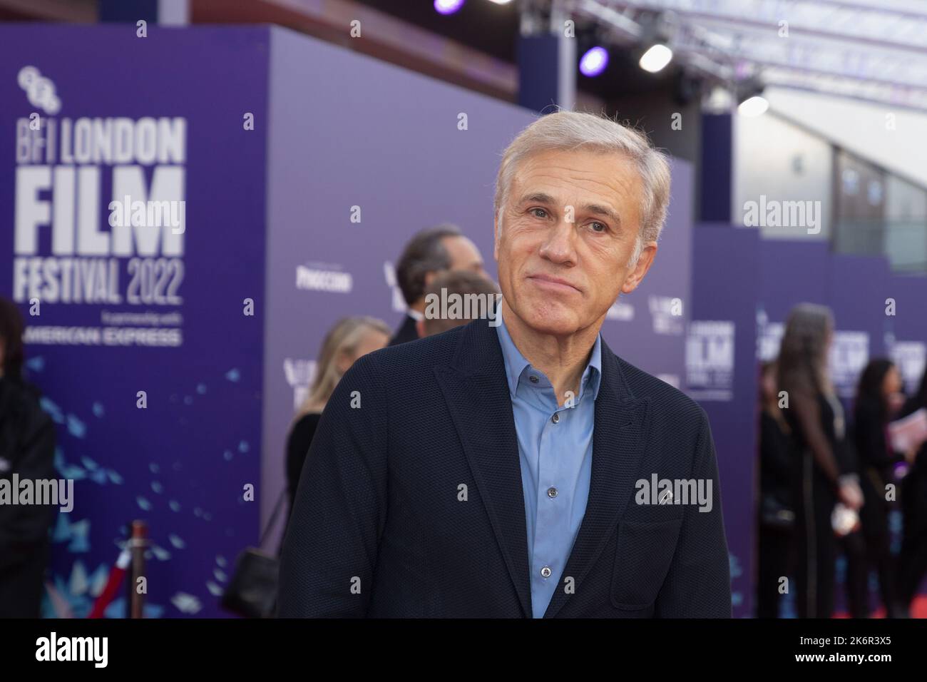 Christopher Waltz attending the world premiere of Guillermo del Toro's ...