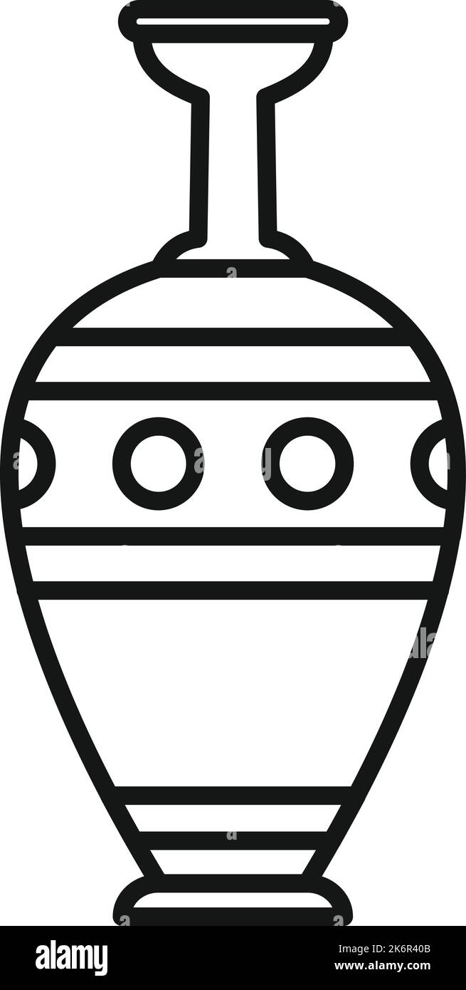 Old clay jug icon Black and White Stock Photos & Images - Alamy