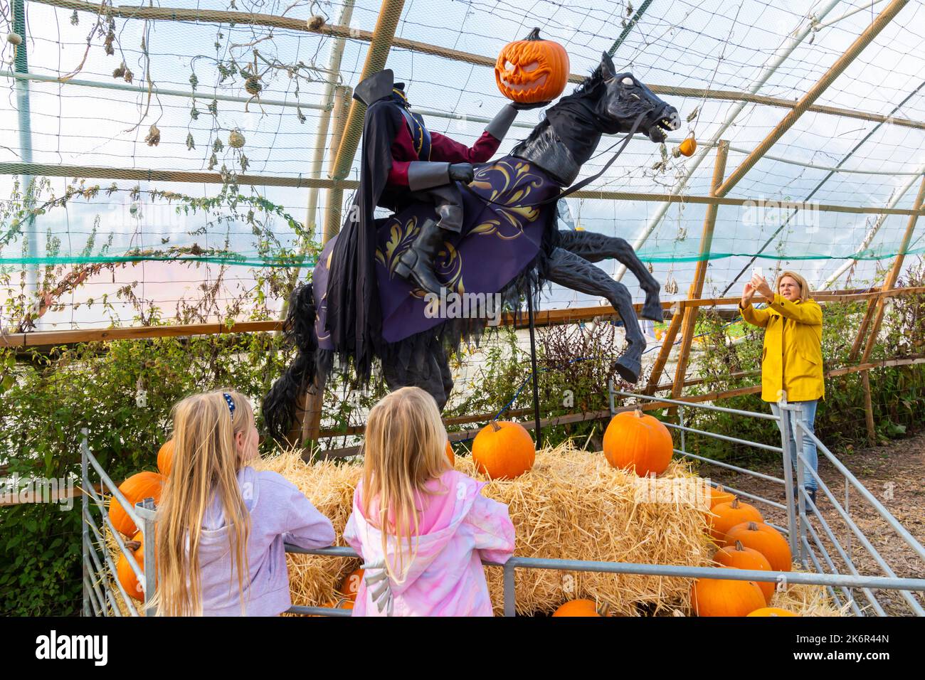 Headless scary horse rider hi-res stock photography and images - Alamy
