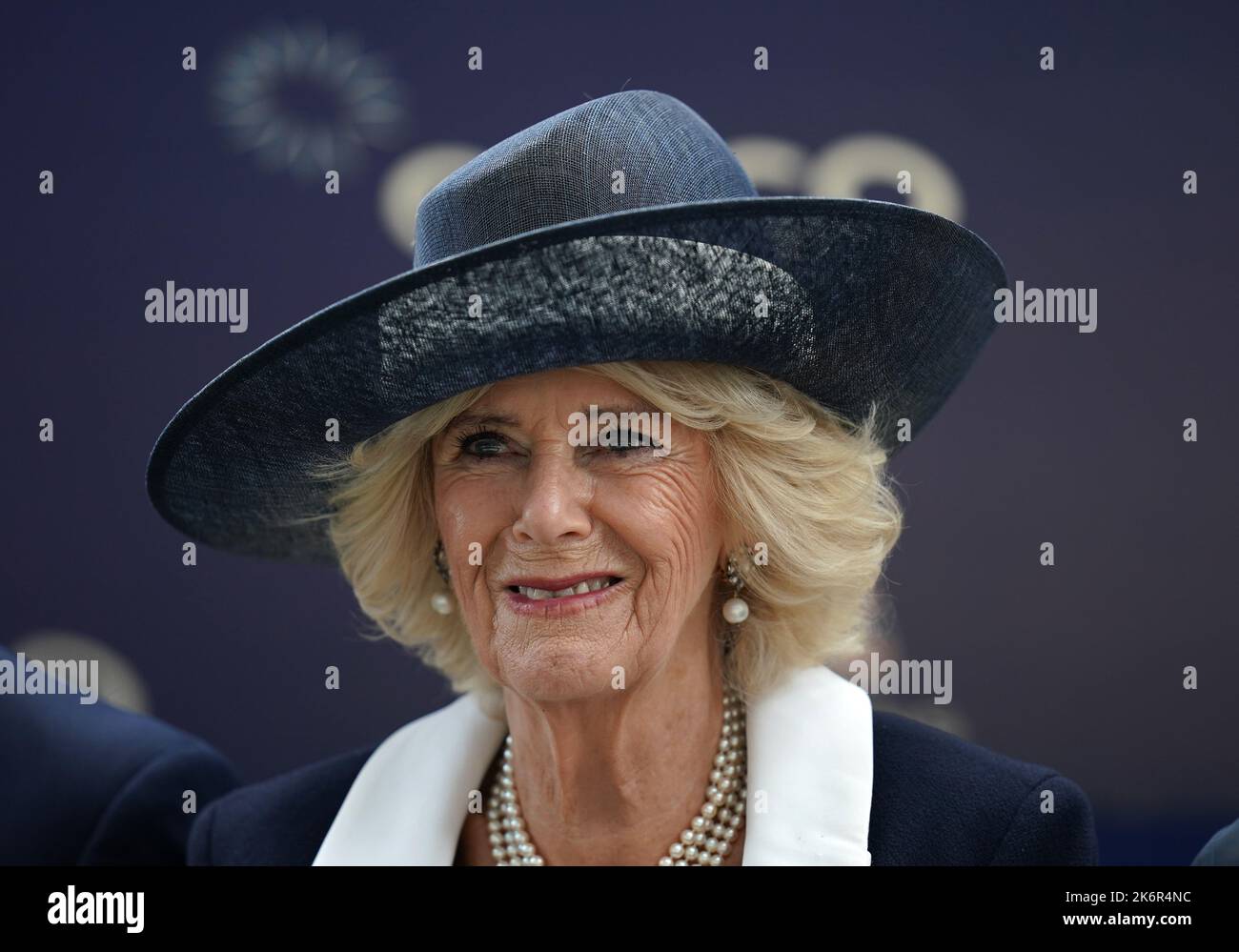 The Queen Consort during the QIPCO British Champions Day at Ascot ...