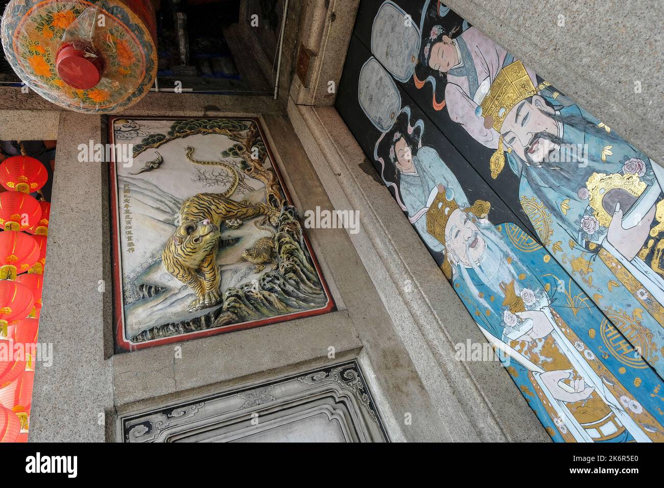 George Town, Malaysia - October 2022: Tokong Han Jiang, the Han Jiang ...