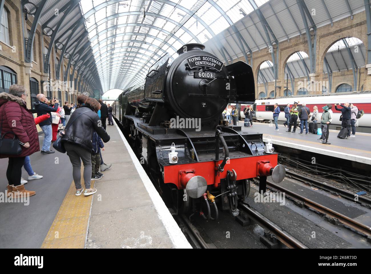 London, UK, 15th October 2022. To mark both the 170th anniversary of Kings Cross station and the ...