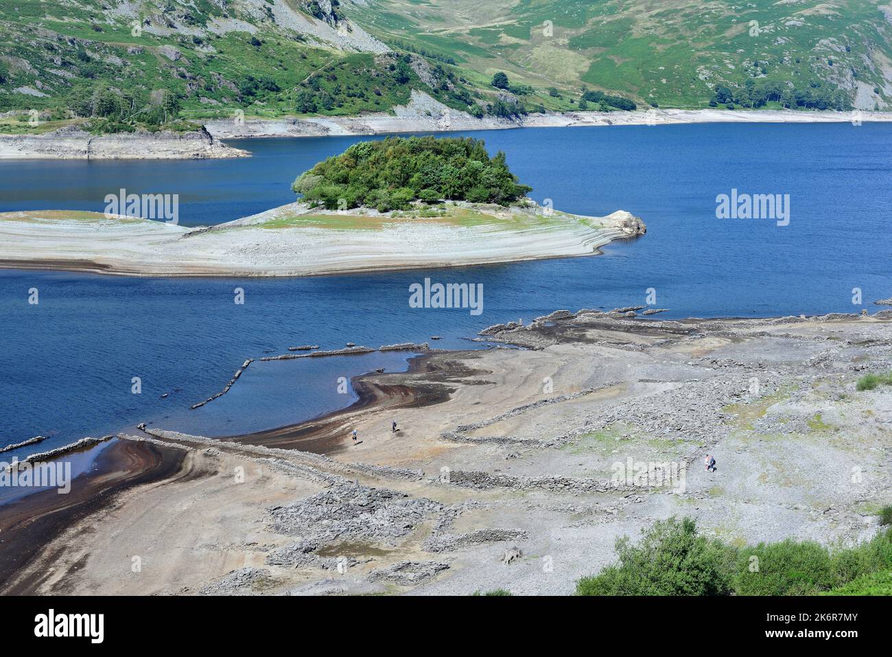 Wood Howe Island of Haweswater Reservoir Stock Photo - Alamy