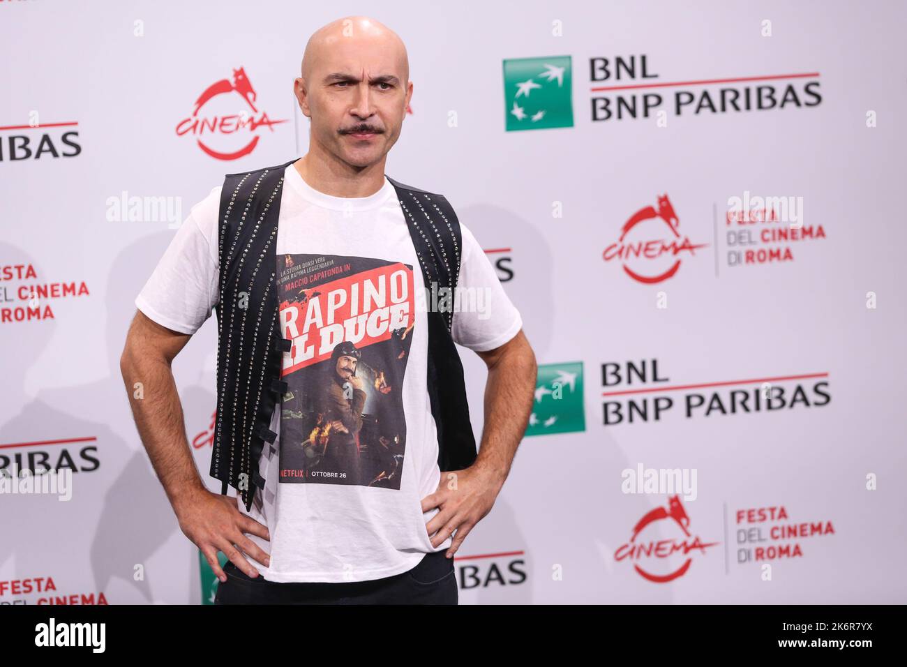 Rome, Italy. 15th Oct, 2022. Marcello Macchia alias Maccio Capatonda ...