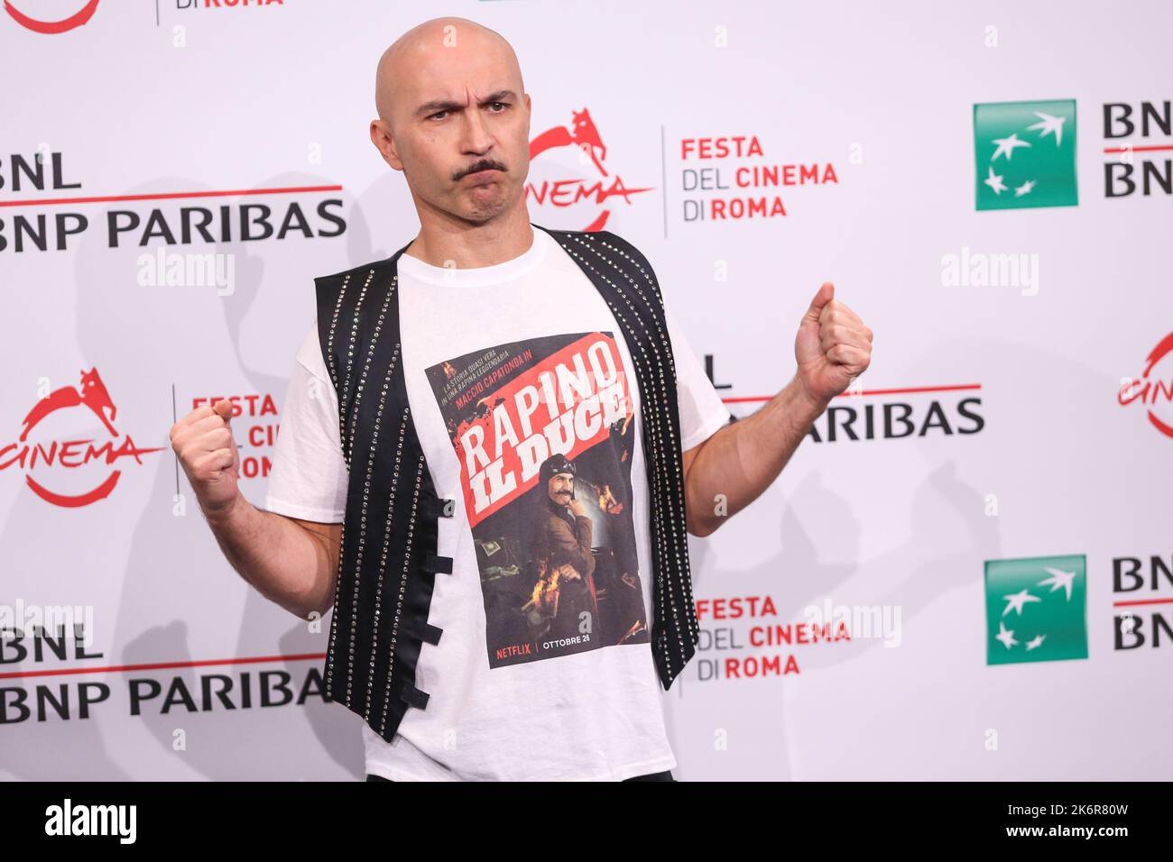 Rome, Italy. 15th Oct, 2022. Marcello Macchia alias Maccio Capatonda ...