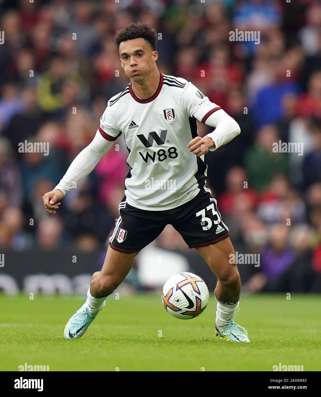 Fulham's Antonee Robinson during the Premier League match at Craven ...