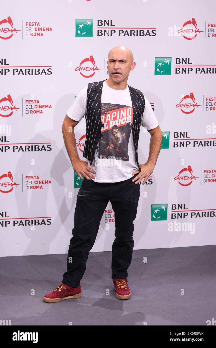 Rome, Italy. 15th Oct, 2022. Marcello Macchia alias Maccio Capatonda ...