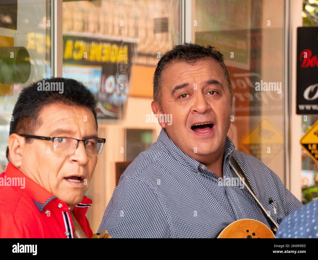 La Paz, Bolivia - July 31 2022: Bolivian Men Playing Instruments and ...